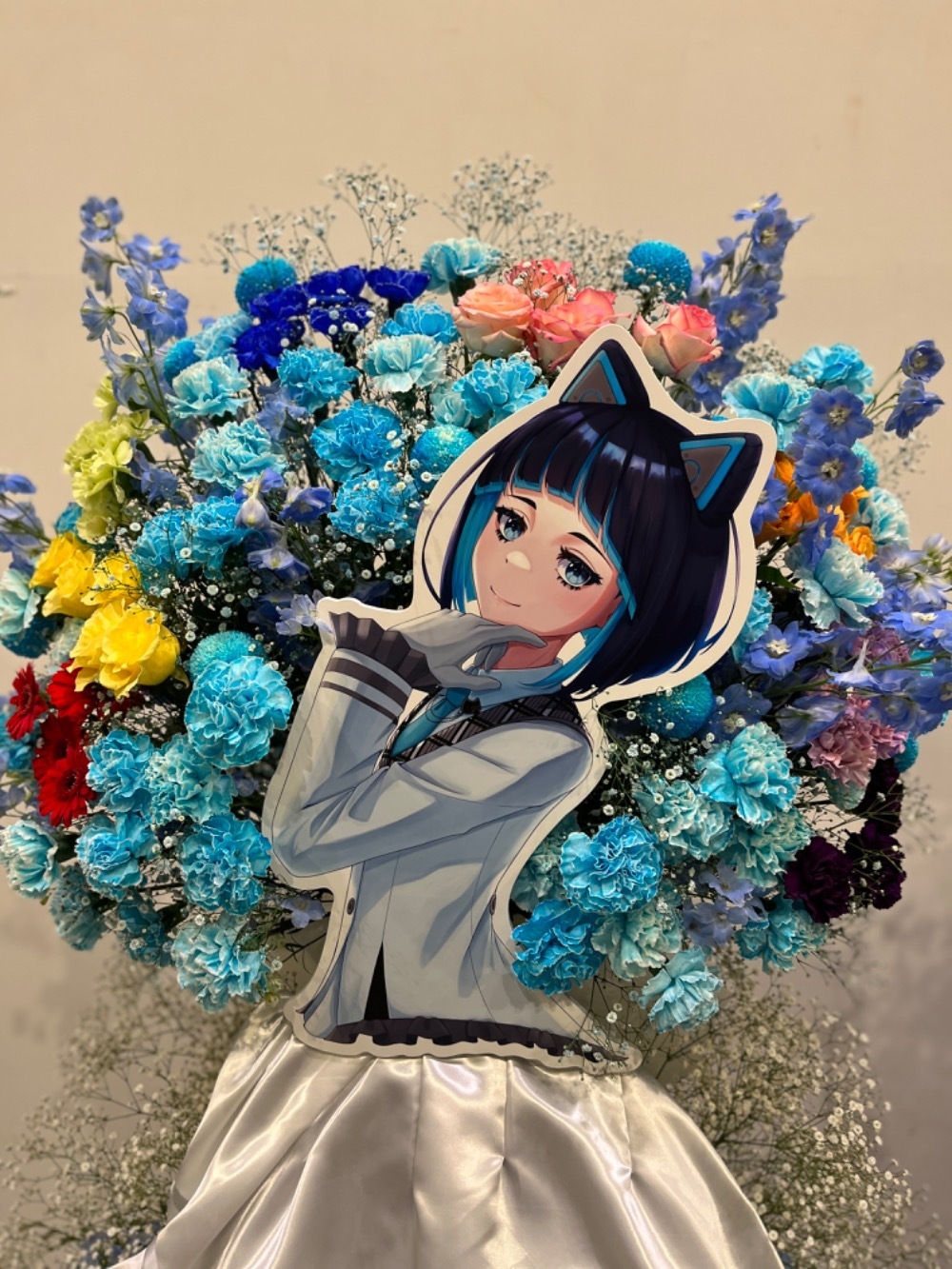 フラスタ 豊洲PIT 公演 [Virtual Music Award 2022[ブイアワ2022]] GEMS COMPANY 水科葵さん ご出演スタンド花公演・出演祝い|Sakaseru